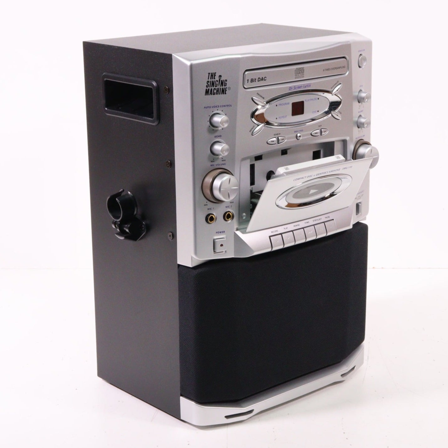 The Singing Machine SMG-199 Karaoke System with Built-In CD and Casset ...