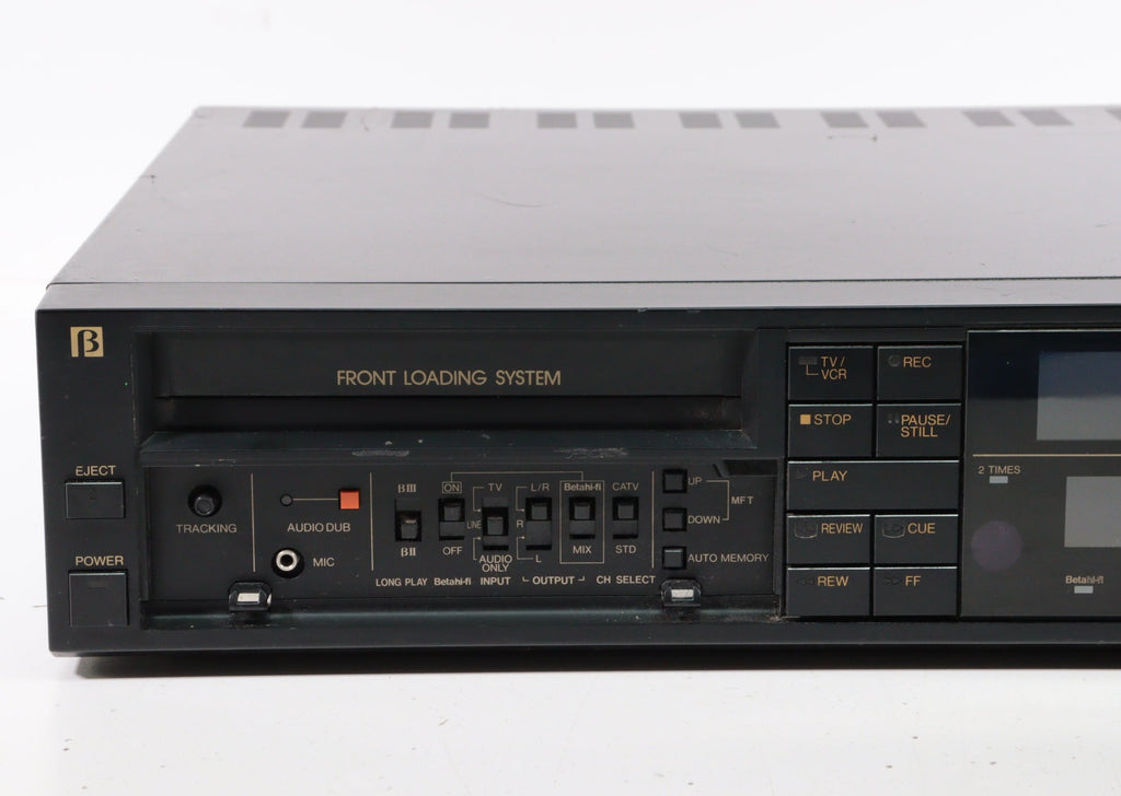 Toshiba Betamax V-S46 VTR Video Tape Recorder and Player (HAS ISSUES)