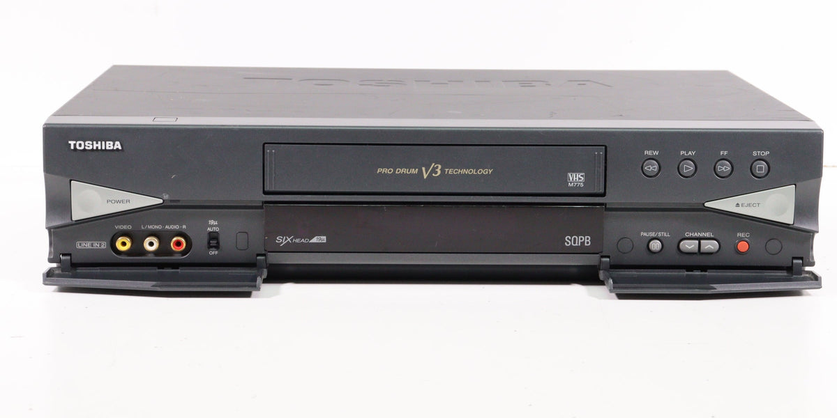 Toshiba M-775 Pro Drum 6-head VCR VHS Player ON SALE — SpenCertified