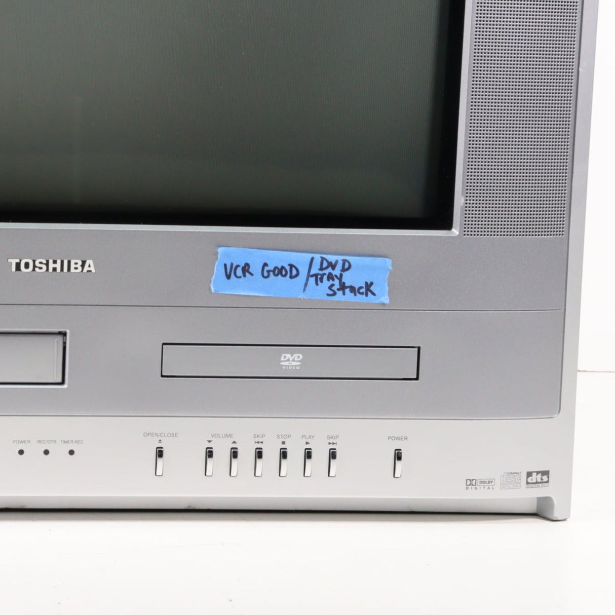 Toshiba MW20FP3 20" TV DVD VCR Combo CRT Television (DVD TRAY STUCK ...