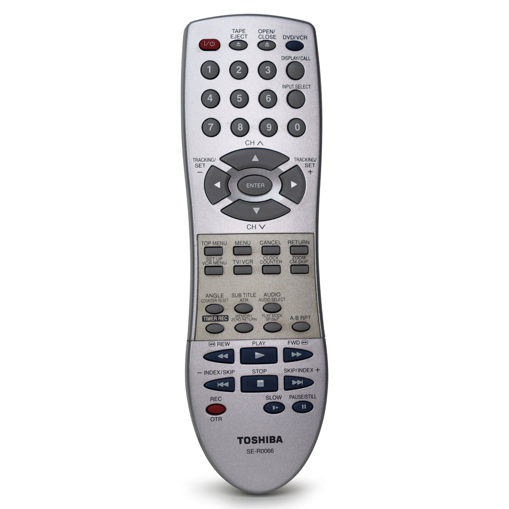 Toshiba SE-R0066 Remote Control for DVD VCR Combo Player SD-V280 and M