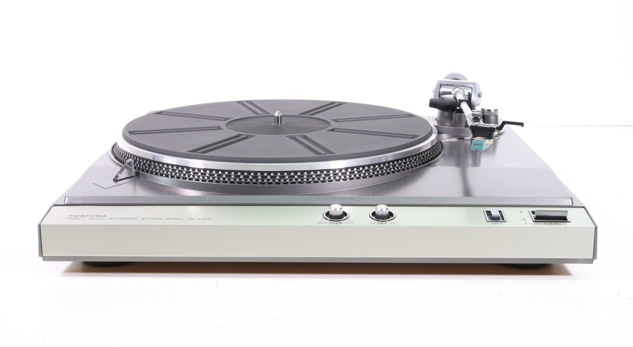 Toshiba SR-A200 Direct Drive Automatic Return Turntable — SpenCertified