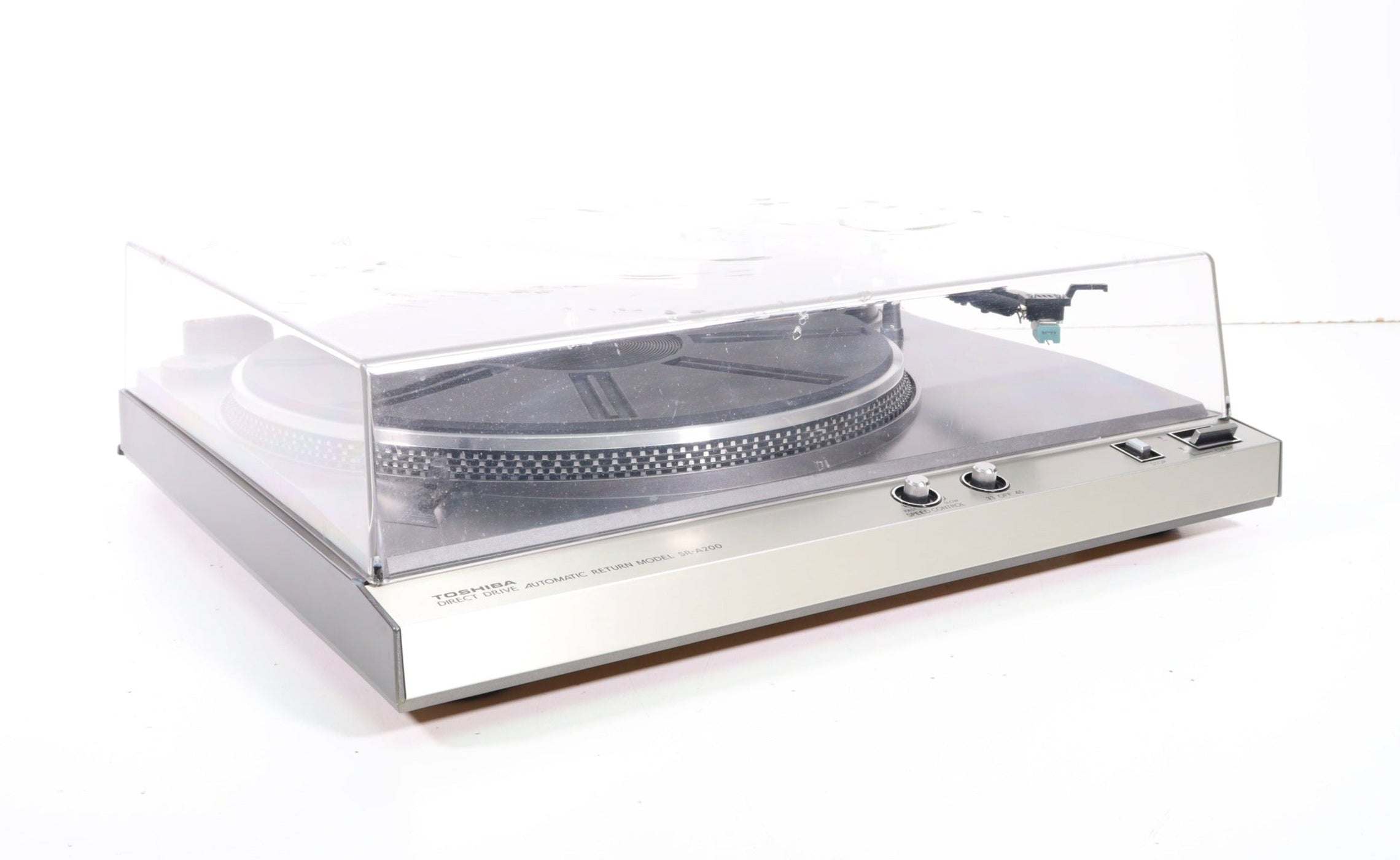 Toshiba SR-A200 Direct Drive Automatic Return Turntable — SpenCertified