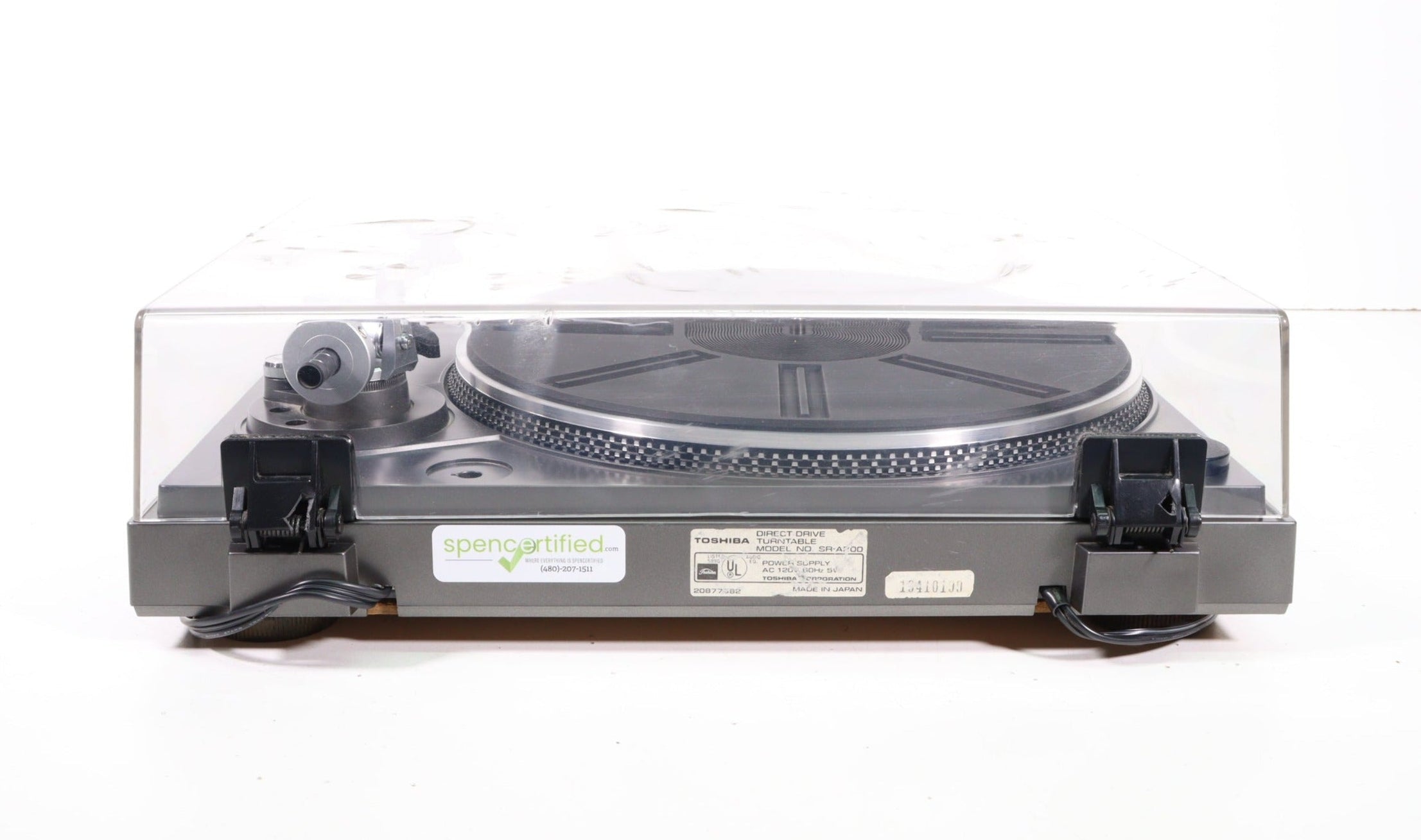Toshiba SR-A200 Direct Drive Automatic Return Turntable — SpenCertified