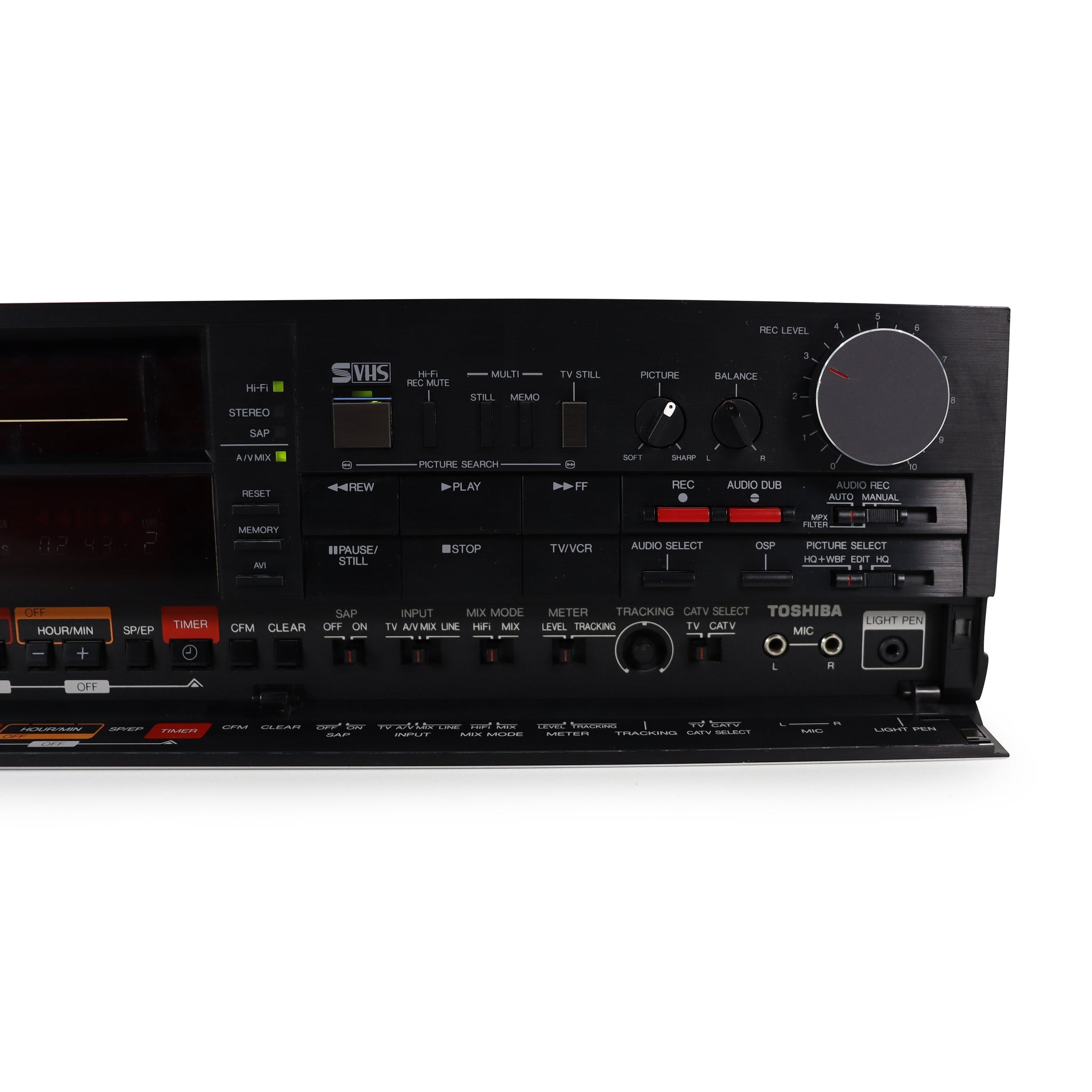 Toshiba SV-950 S-Video SVHS VHS Video Cassette Recorder SUPER RARE Pro ...