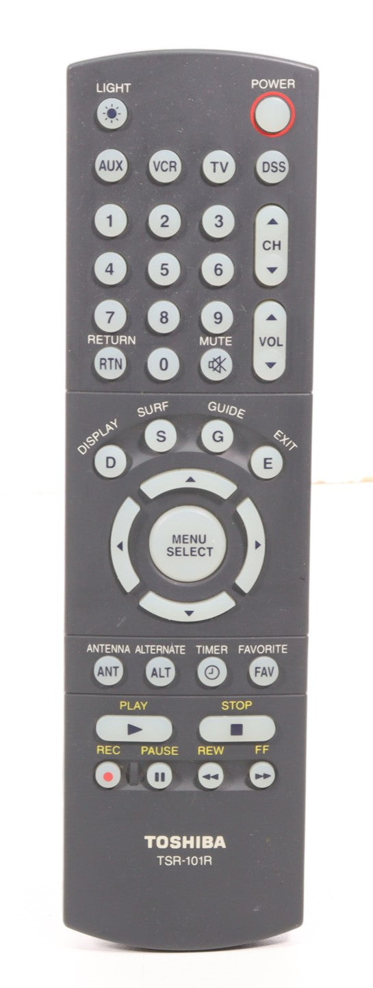 Toshiba TSR-101R Remote Control for Satellite System TSR-101 TSR-202 ...