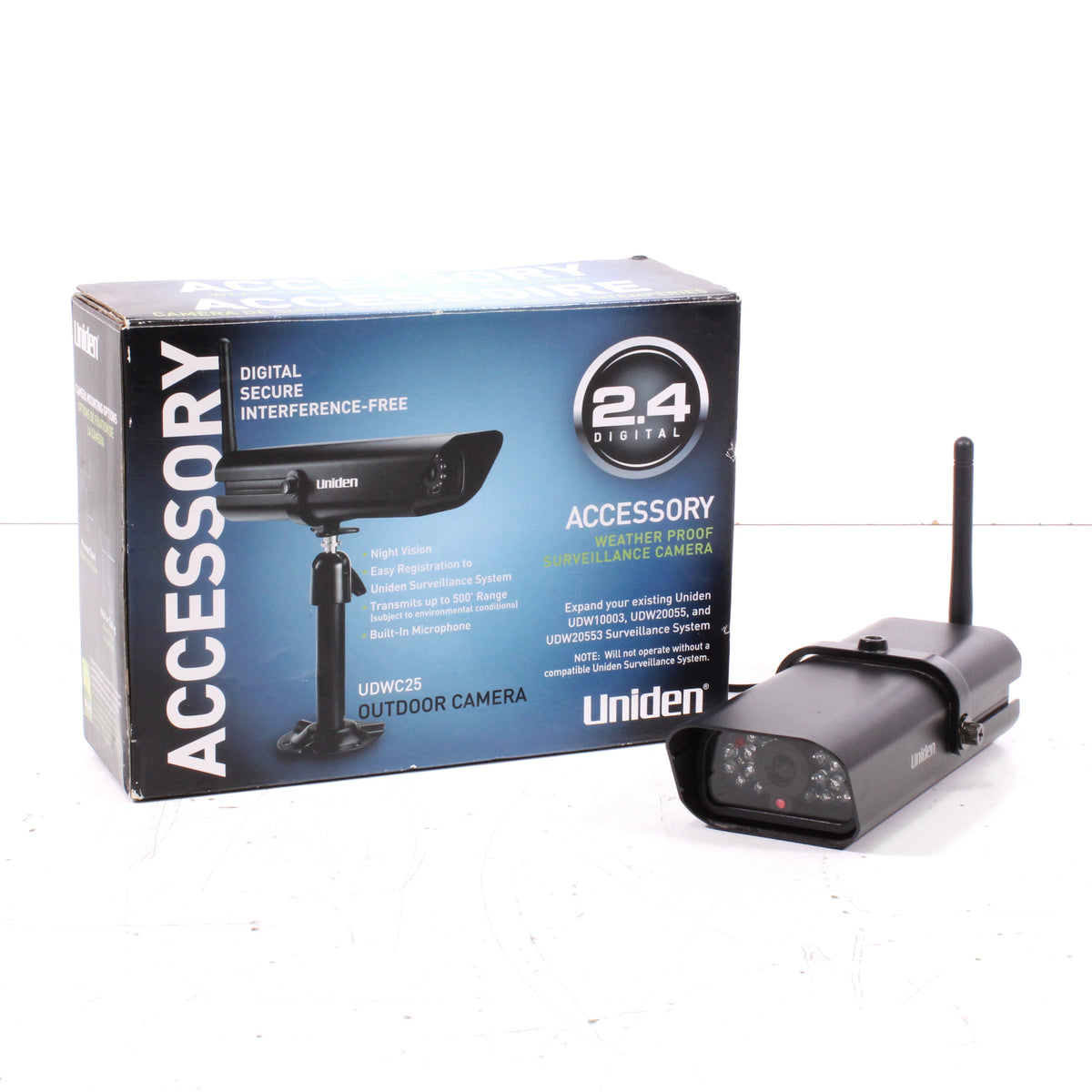 Uniden UDWC25 Wireless Outdoor Security Camera with Night Vision ...