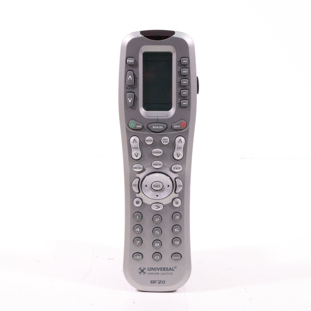 Universal MasterControl RF-20 Advanced Universal Remote Control ...