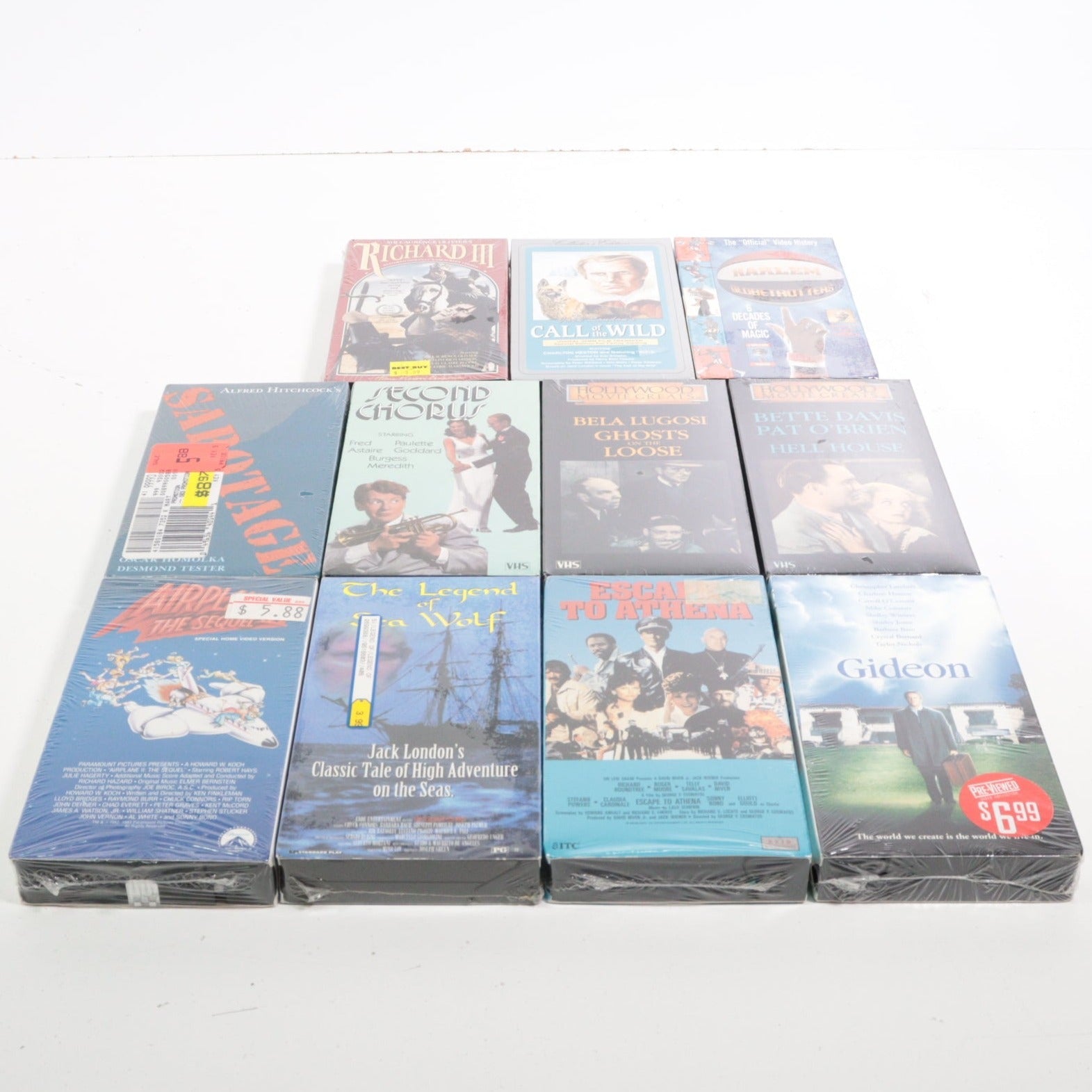 VHS Collection: Bundle of 11 VHS Tapes Movie Classics (BRAND NEW)