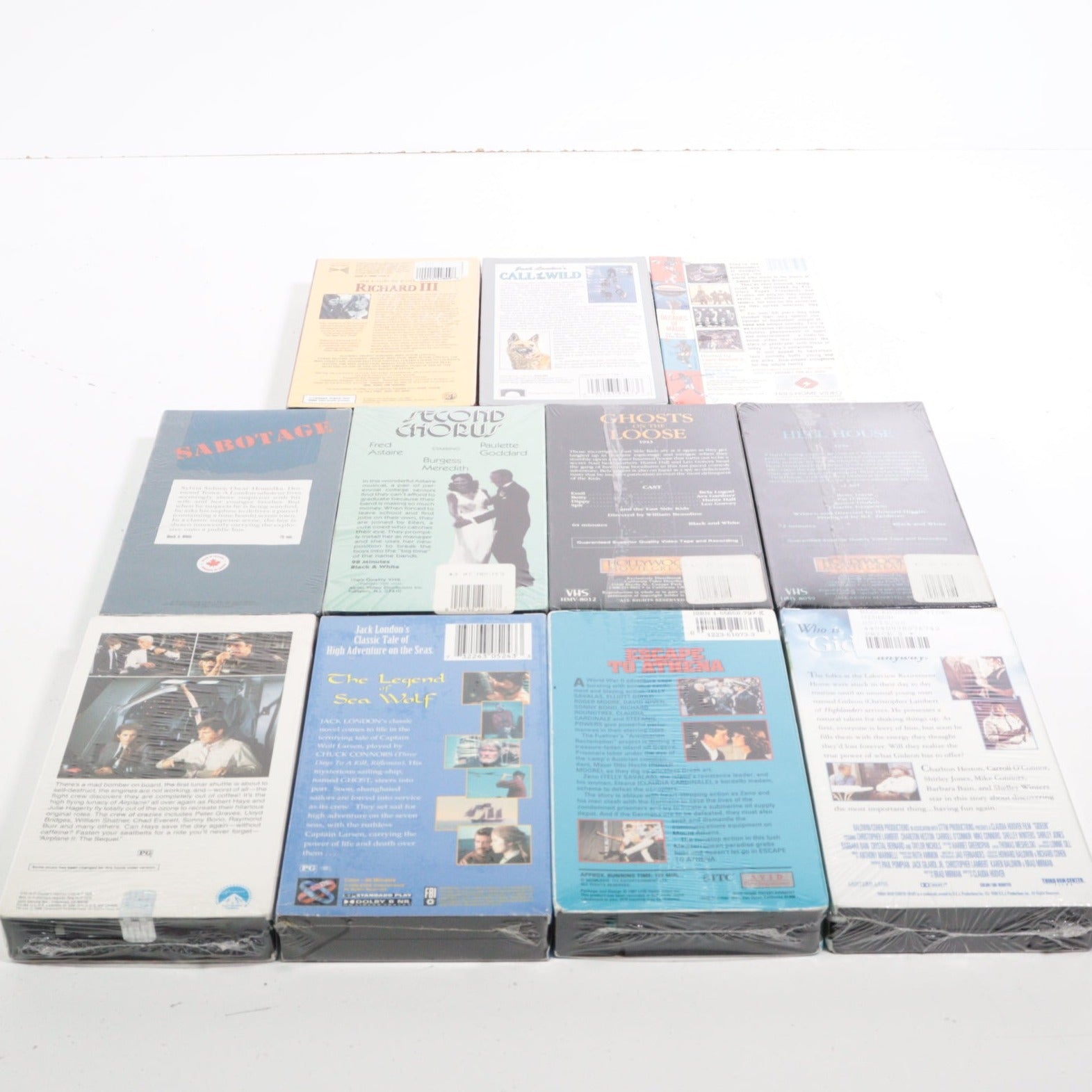 VHS Collection: Bundle of 11 VHS Tapes Movie Classics (BRAND NEW)