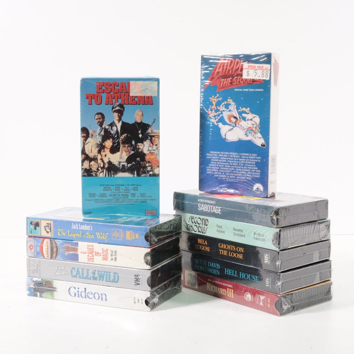VHS Collection: Bundle of 11 VHS Tapes Movie Classics (BRAND NEW ...