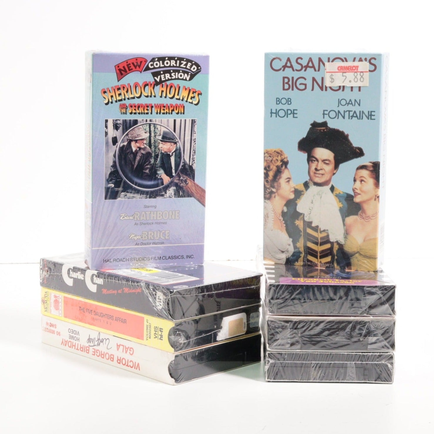 VHS Collection: Bundle of 8 VHS Tapes Movie Classics (BRAND NEW ...