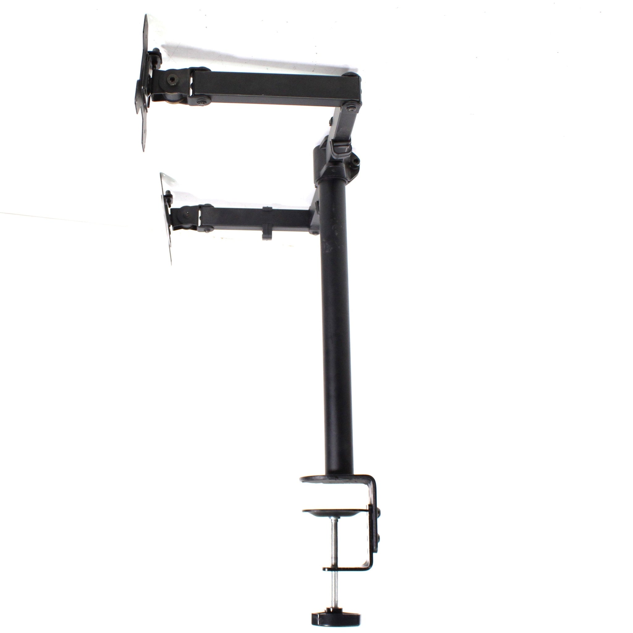 VIVO Dual Monitor Desk Mount, Heavy Duty Fully Adjustable Steel Stand