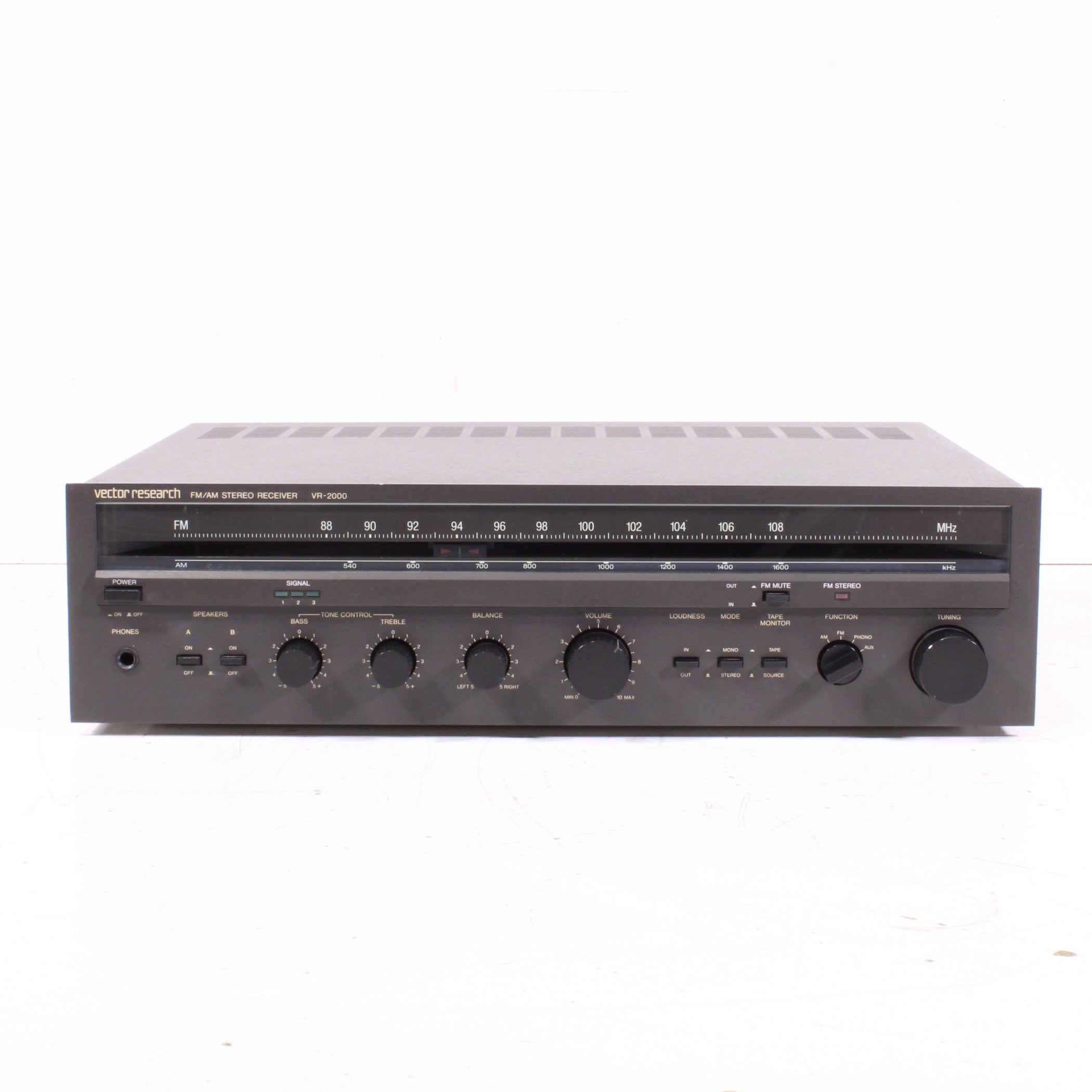 Vector Research VR‑2000 AM/FM Stereo Receiver RARE — SpenCertified