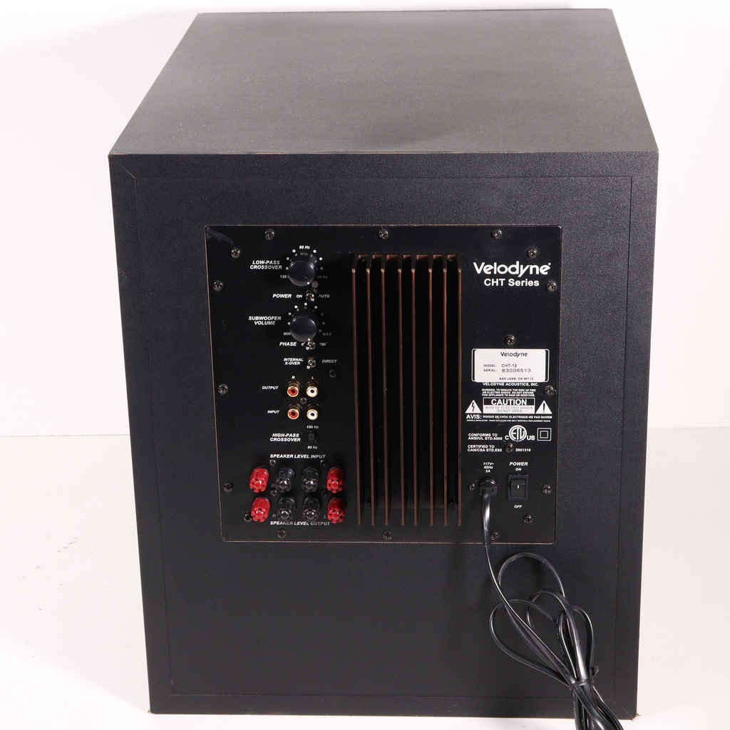 Velodyne CHT-12 Series Powered Subwoofer Speaker