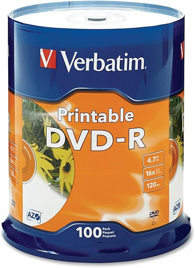 Verbatim Recordable DVDs — SpenCertified