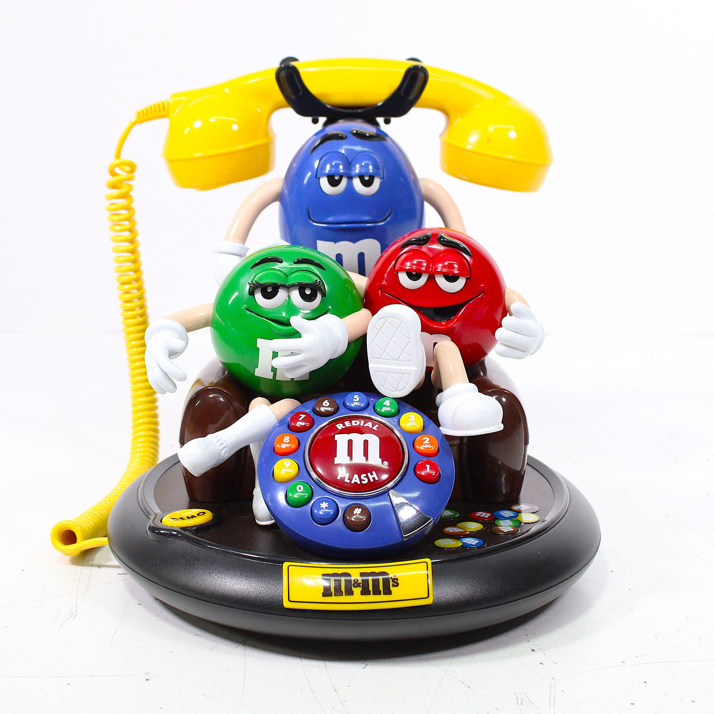 Vintage M&M's Animated Talking Character Desktop Telephone — SpenCertified
