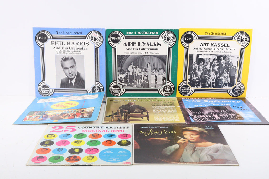 Vintage Record Album Collection: Bundle of 18 LPs