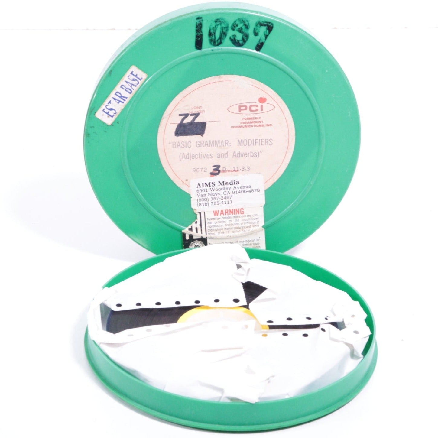 Vintage Reel-to-Reel Projector Tapes 16mm Film — SpenCertified