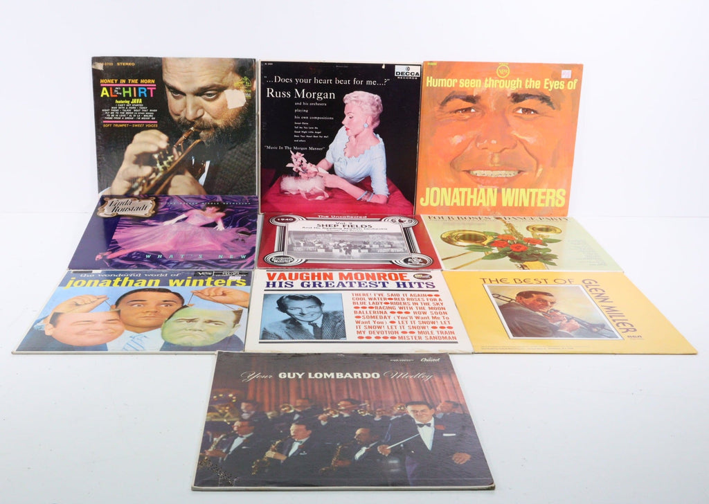 Vinyl Record Album Collection: Bundle of 20 LPs
