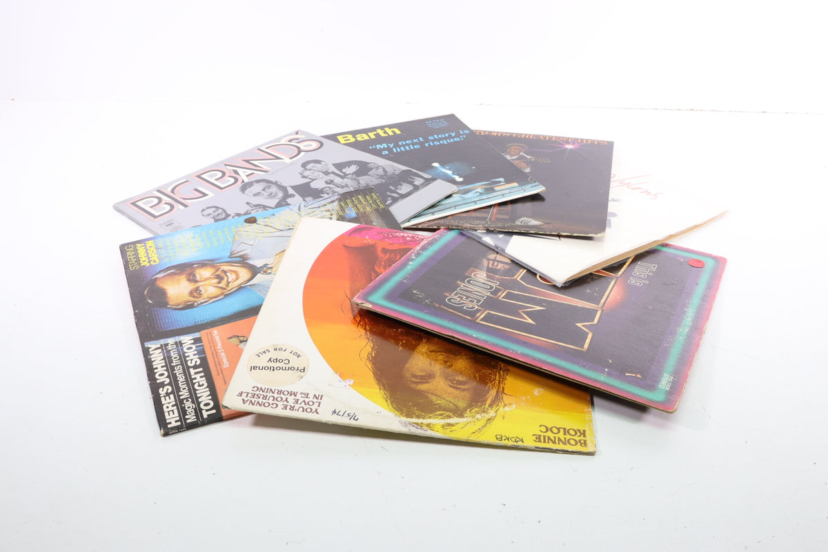 Vinyl Records Album Collection: Bundle of 10 LPs — SpenCertified