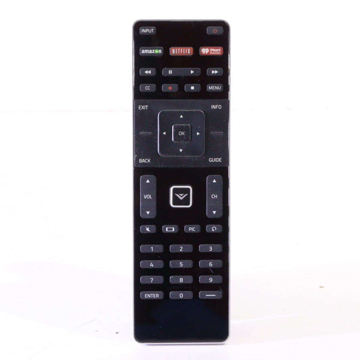 Vizio XRT500 Remote Control with QWERTY Keyboard for TV M322IB1 and Mo ...