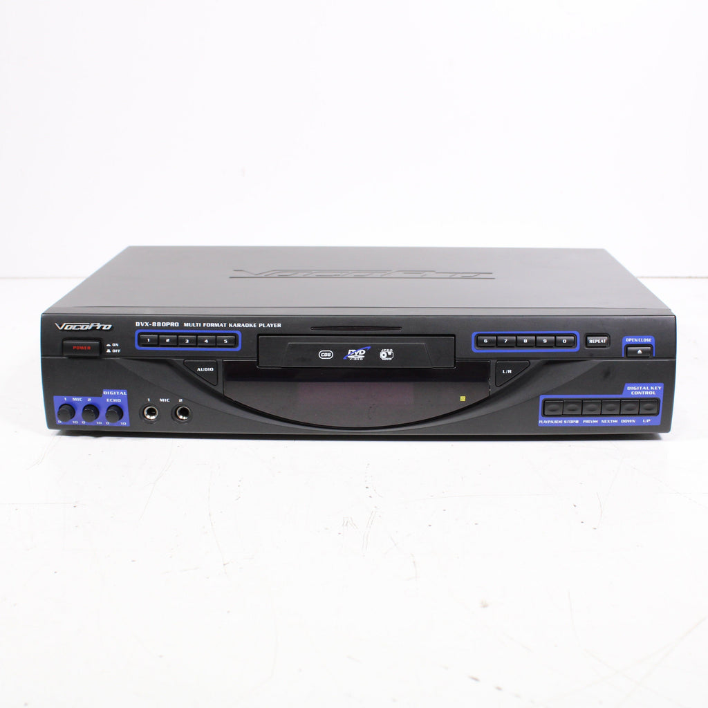 VocoPro DVX-880PRO Multi-Format Karaoke Player DVD DivX Player (NO REM