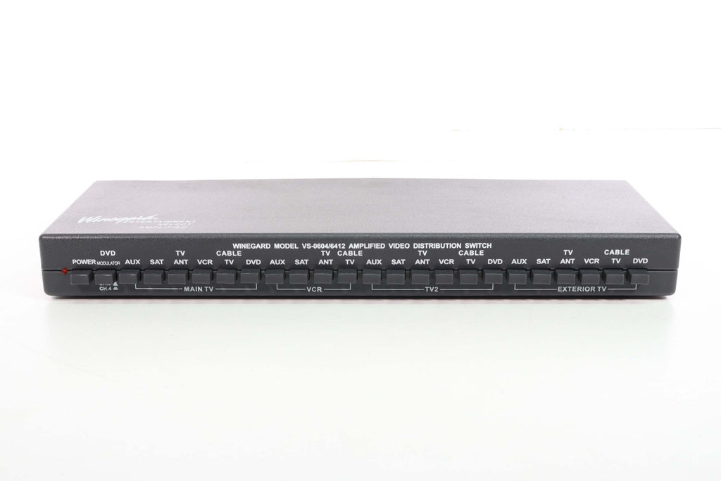 WINEGARD VS-0604/6412 Video Distribution Switch