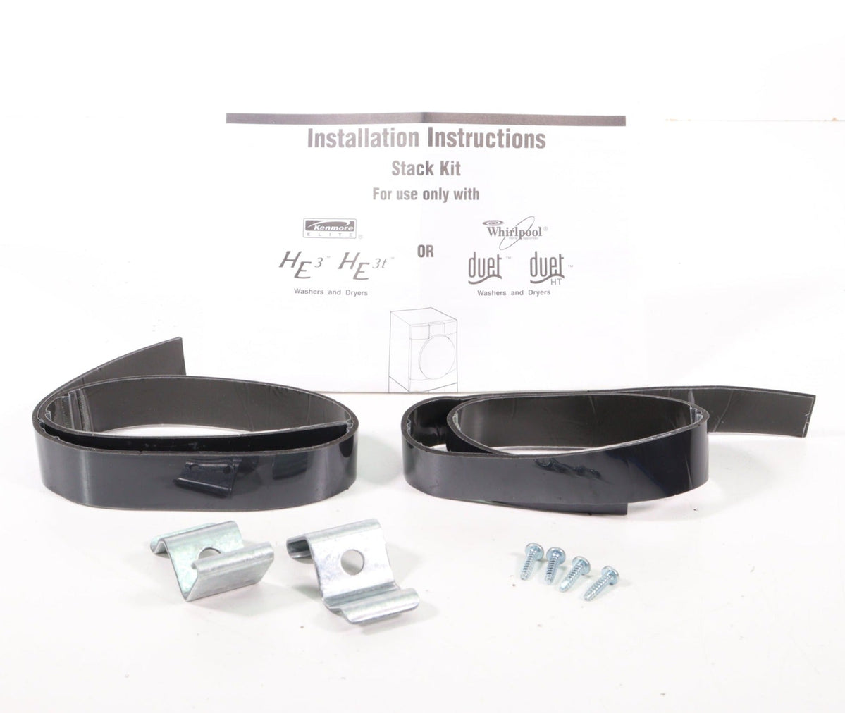 Washer and Dryer Stacking Kit for Whirlpool or Kenmore Machines ...