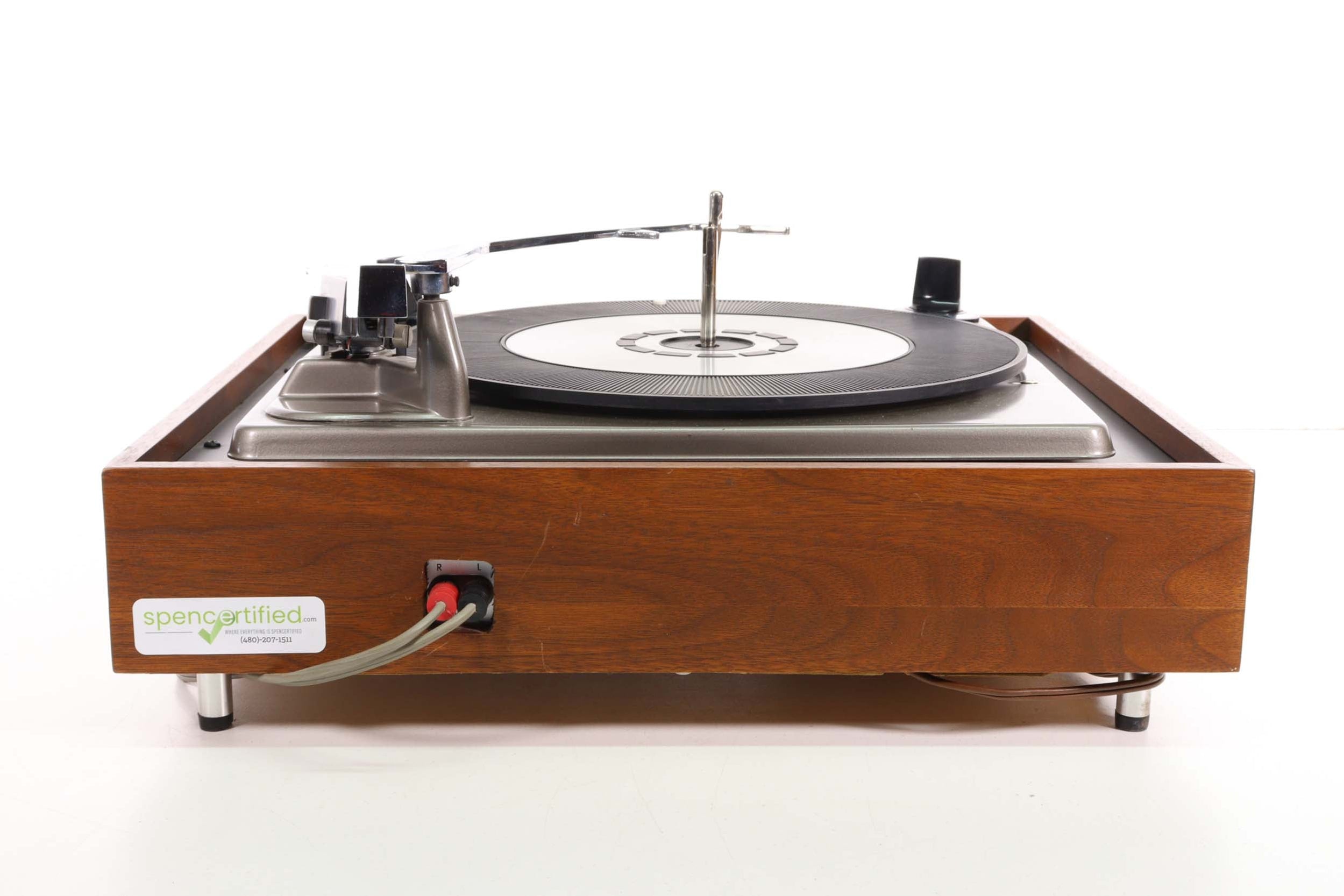 Westinghouse H366 Automatic Record Changer Walnut — SpenCertified