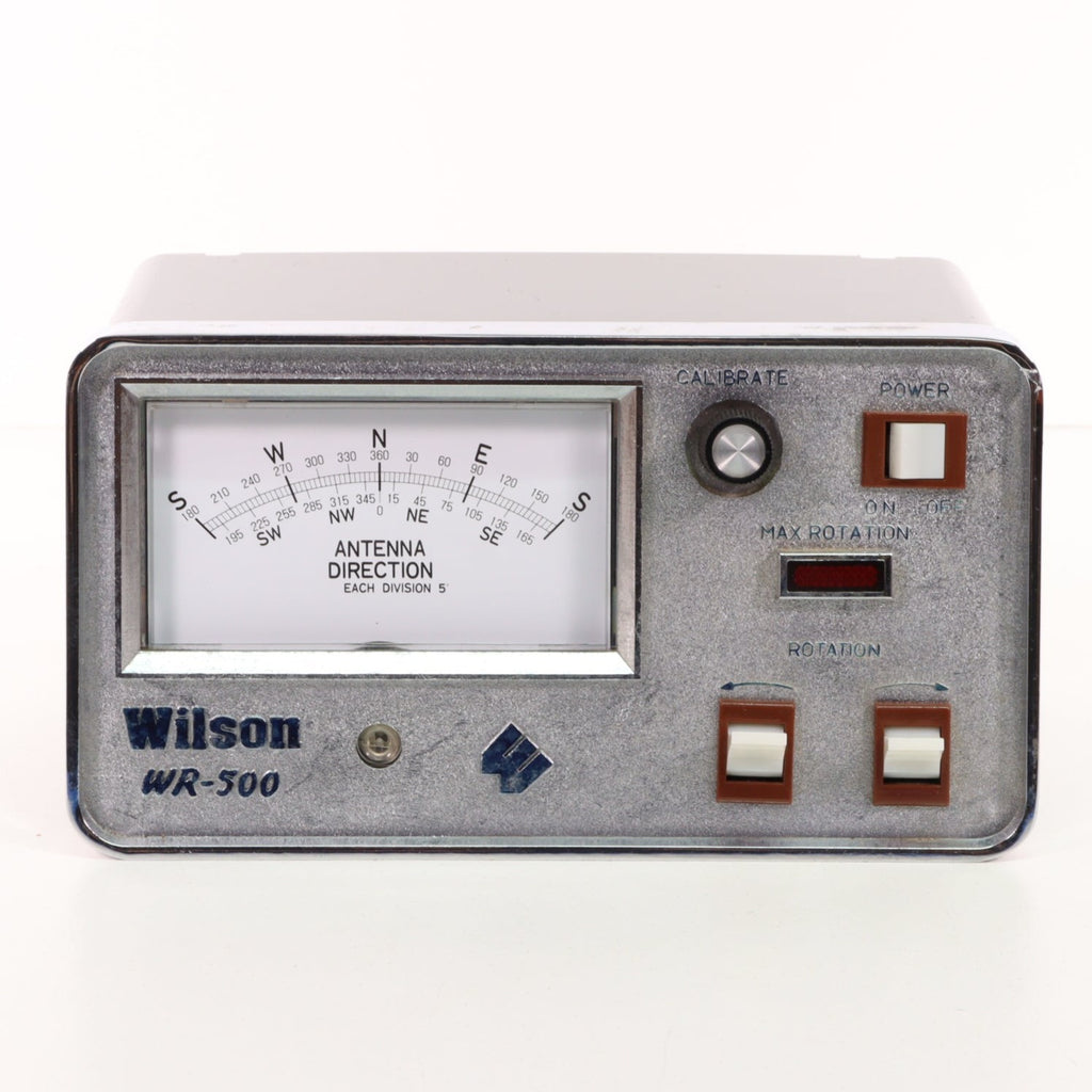 Wilson WR-500 Vintage Antenna Rotor Control Box Made in Japan