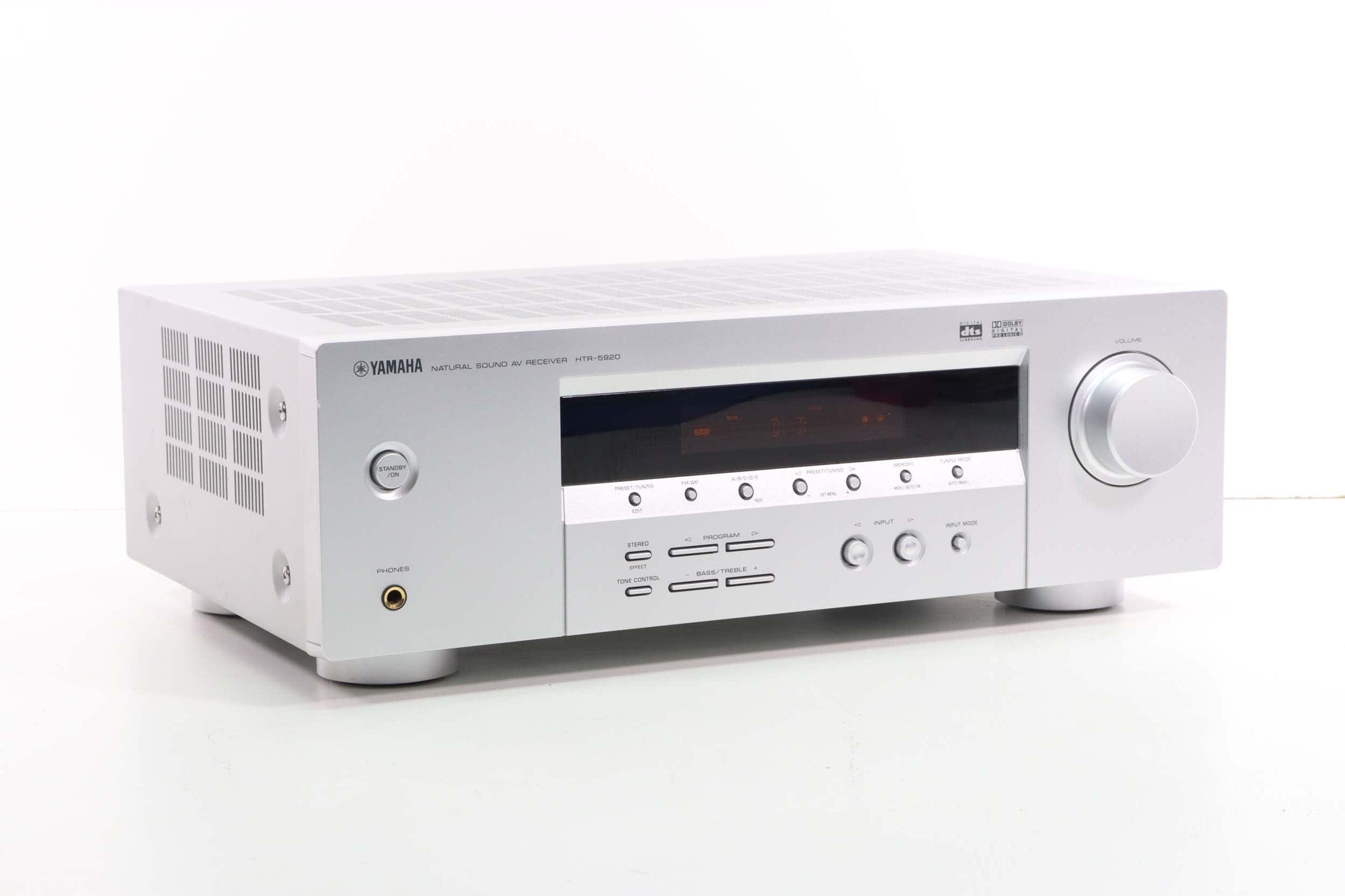 YAMAHA HTR-5920 Natural Sound AV Receiver (Silver) — SpenCertified