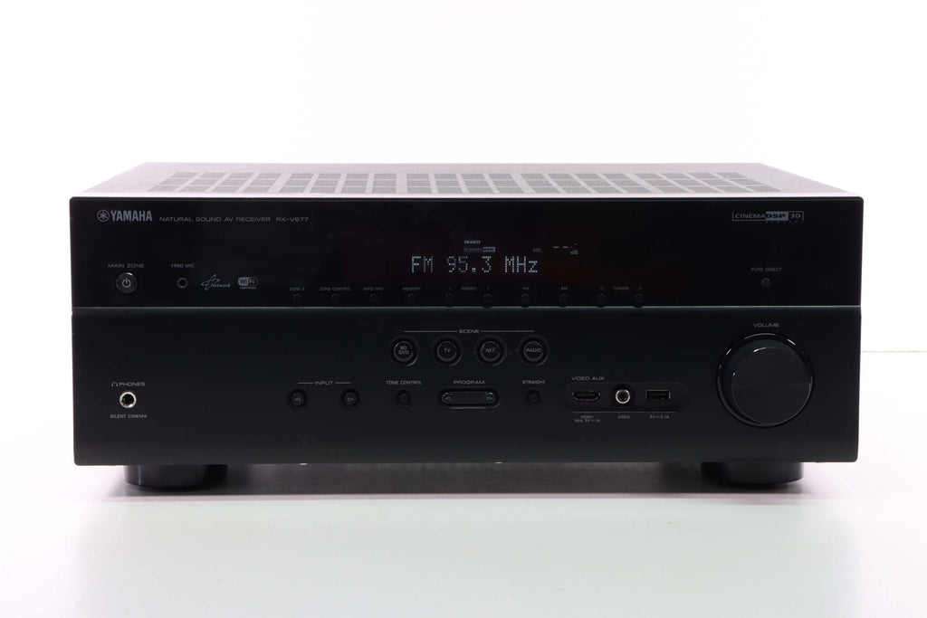YAMAHA RX-V677 Natural Sound AV Receiver (No Remote)