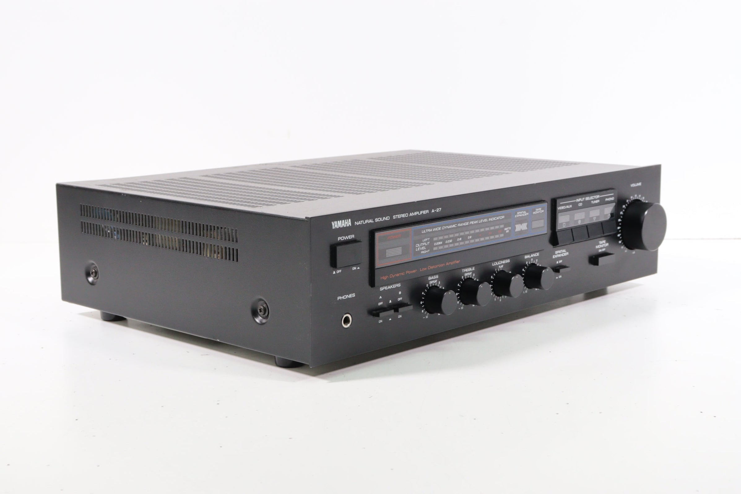 Yamaha A-27 Natural Sound Stereo Amplifier Made in Japan — SpenCertified