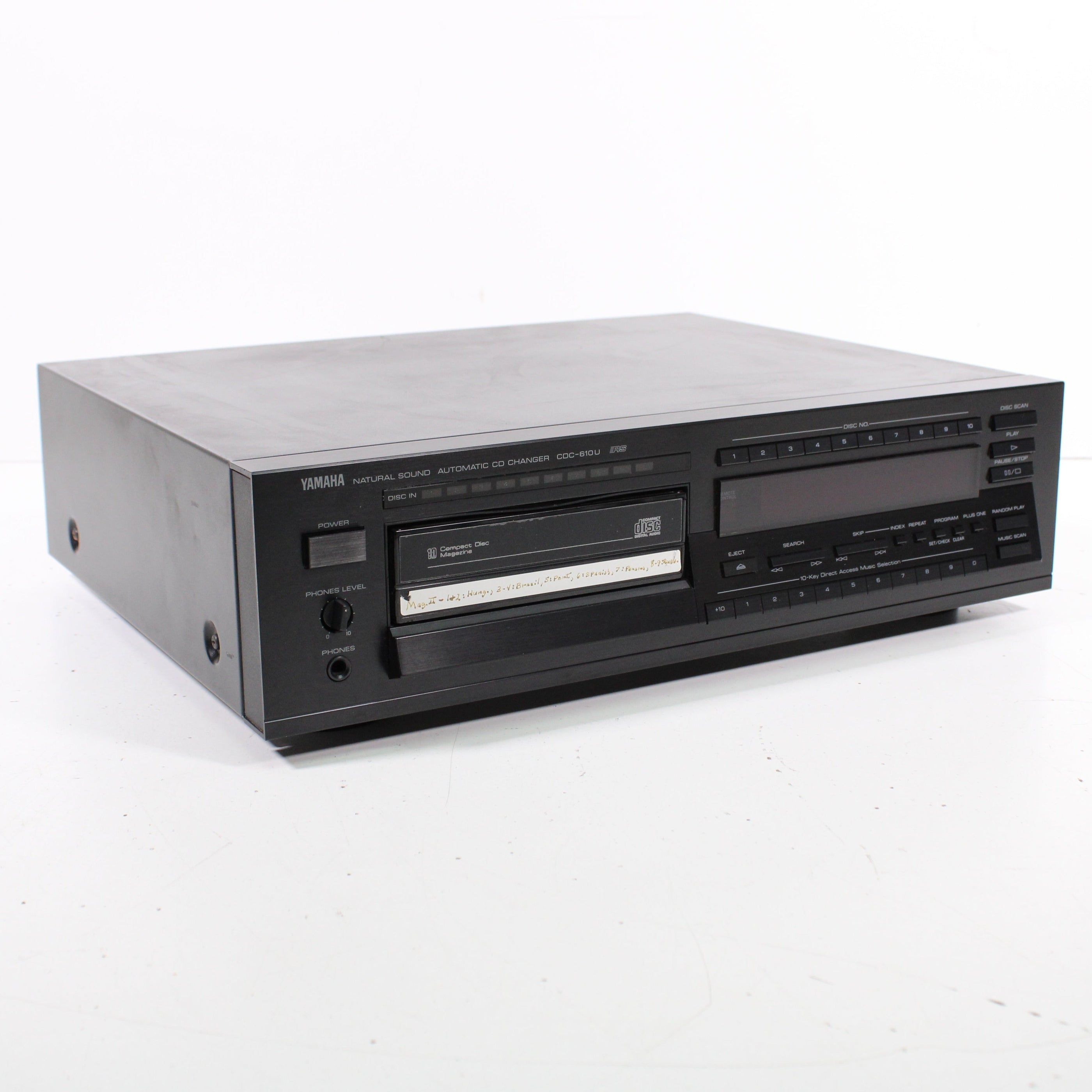 Yamaha CDC-610U Automatic CD Changer Magazine Cartridge CD Player (198 ...