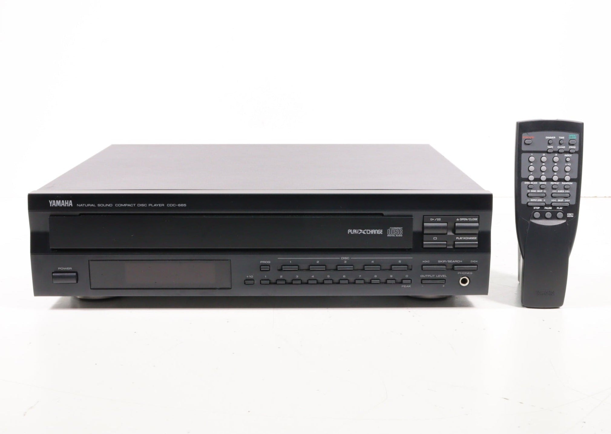 Yamaha CDC-665 5-Disc Natural Sound CD Compact Disc Player (1998 ...