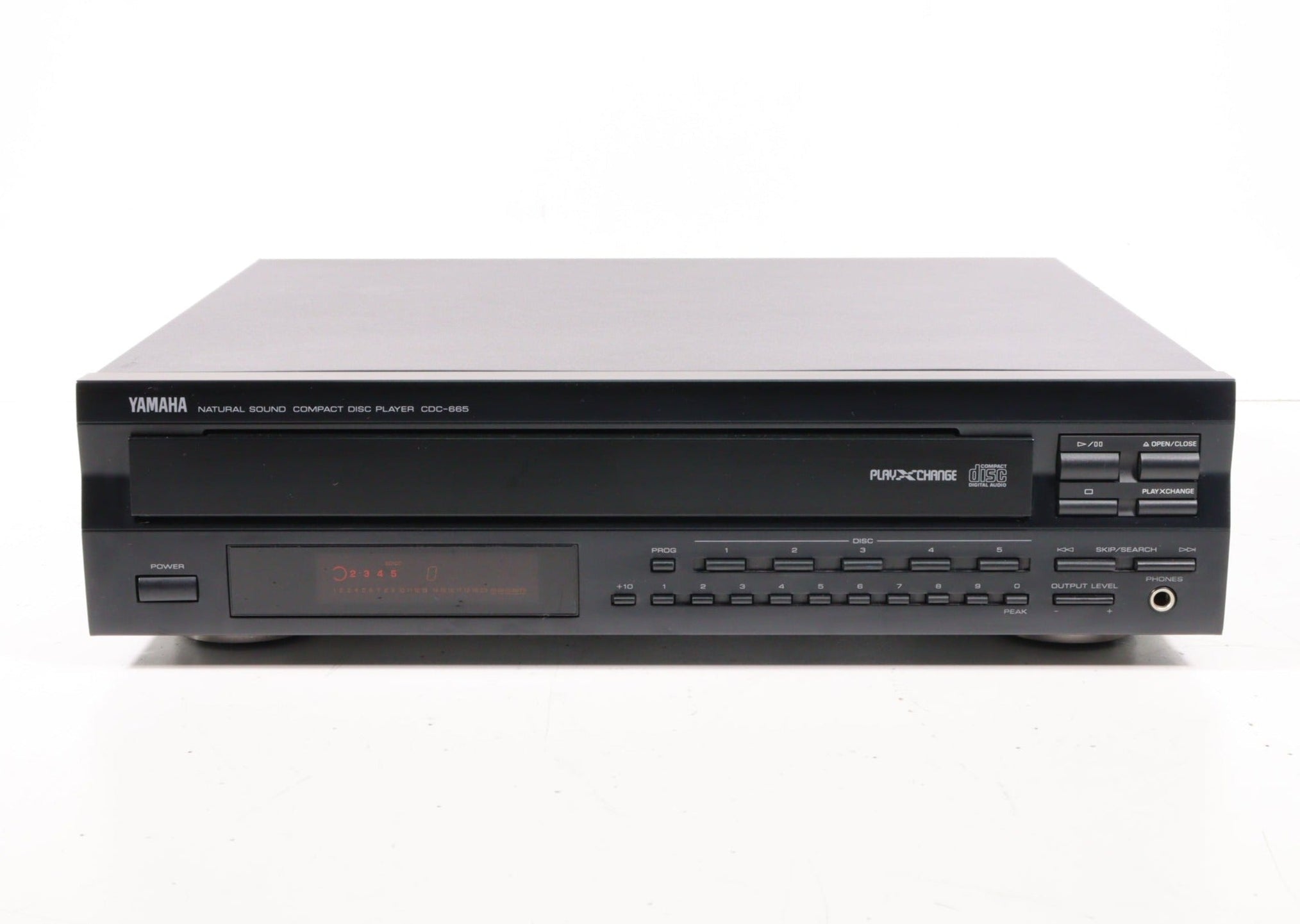 Yamaha CDC-665 5-Disc Natural Sound CD Compact Disc Player (1998 ...