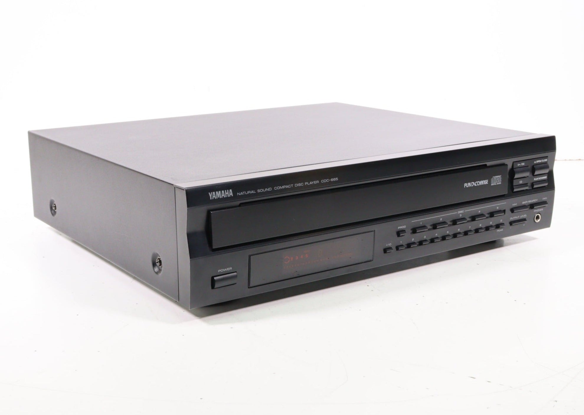 Yamaha CDC-665 5-Disc Natural Sound CD Compact Disc Player (1998 ...