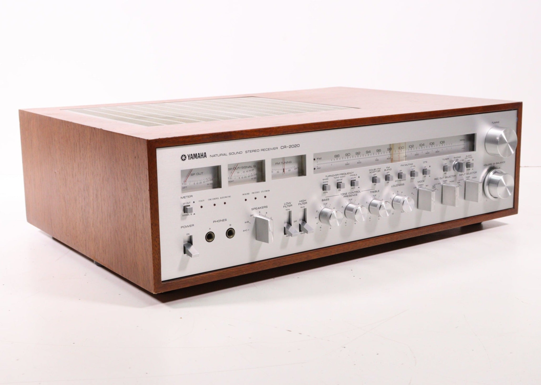 Yamaha CR-2020 Vintage Natural Sound Stereo Receiver (NO AUDIO)