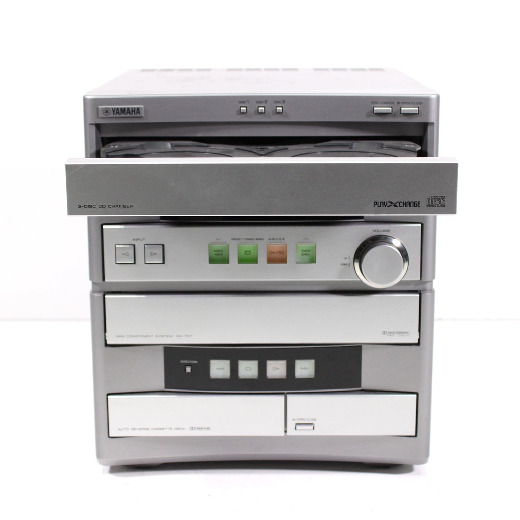 Yamaha GX-707 Mini Component Stereo System 3-Disc CD and Cassette Play