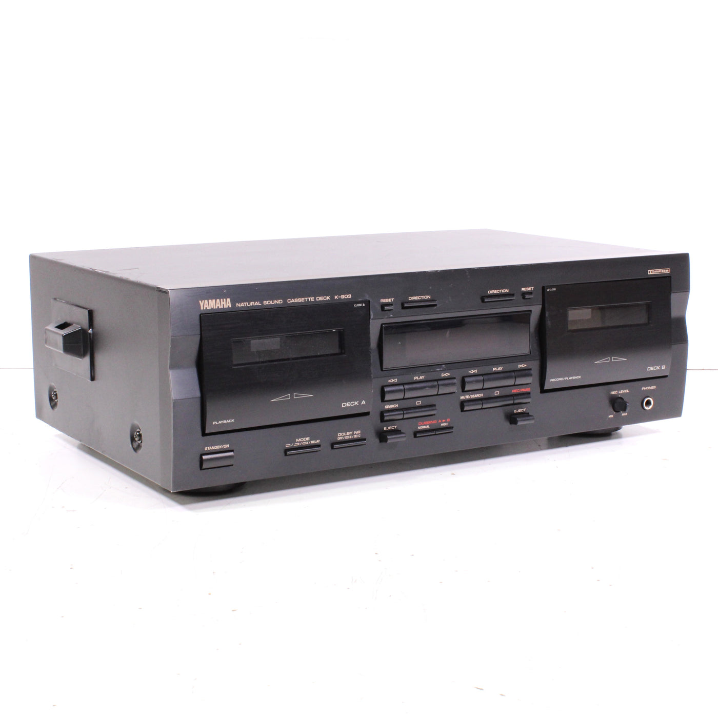 Yamaha K-903 Double Cassette Deck with Relay Play — SpenCertified
