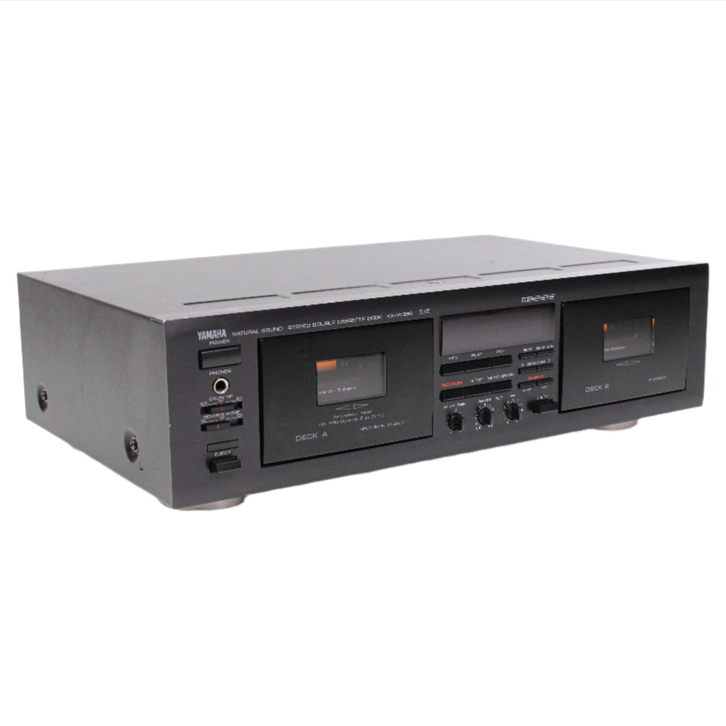 Yamaha KX-W362 Natural Sound Stereo Double Cassette Deck High Speed Du