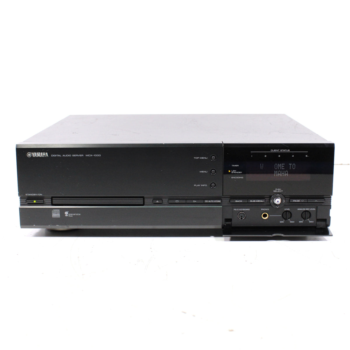Yamaha MCX-1000 MusicCast Digital Audio Server 80GB Drive — SpenCertified