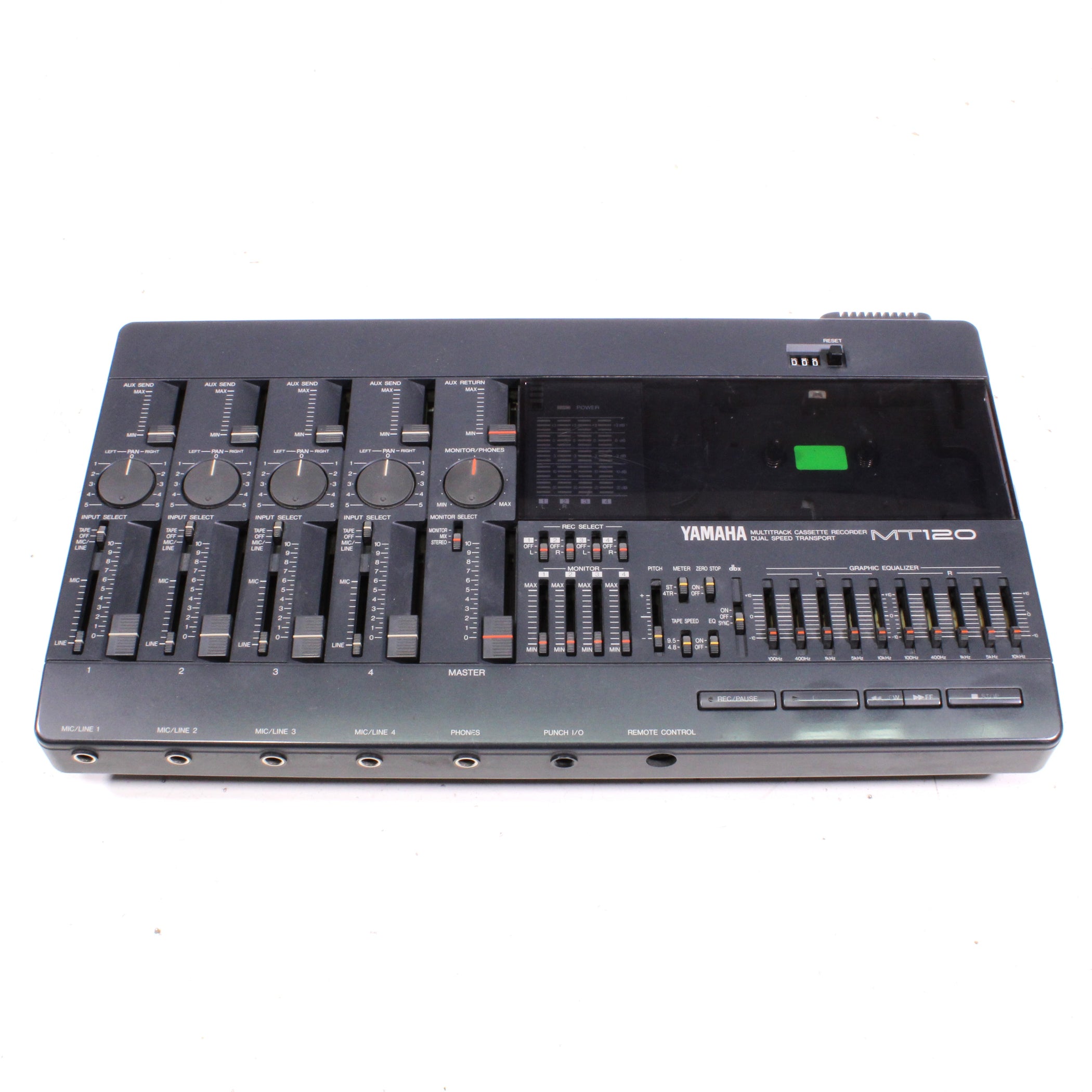 Yamaha MT120S Multitrack Cassette Recorder Deck Dual Speed Transport ...