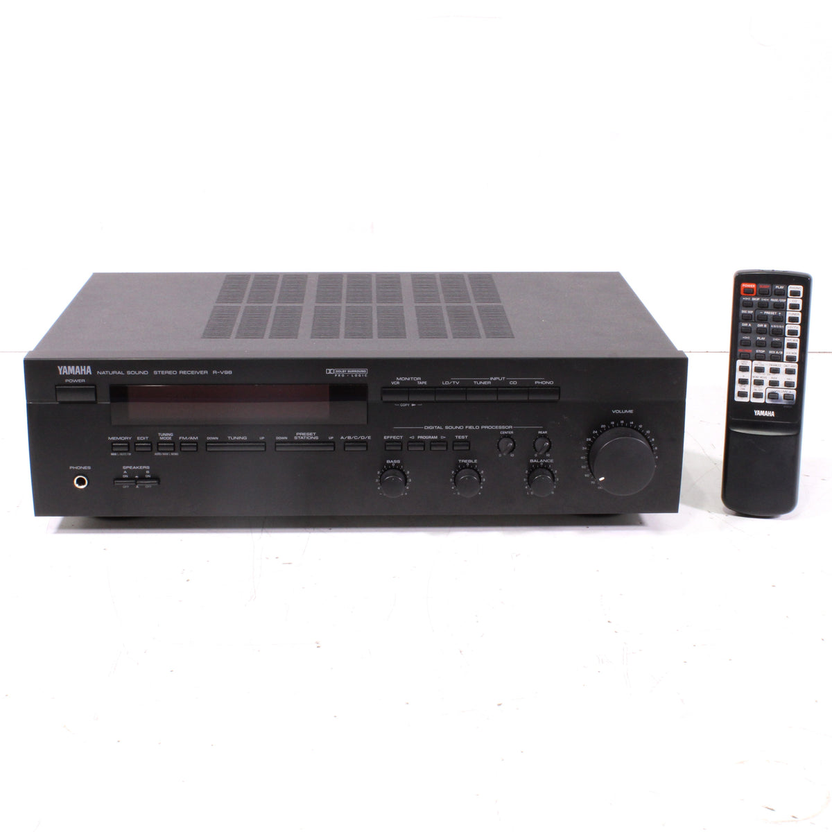 Yamaha R-V98 Natural Sound AV Audio Video Receiver with Remote (1994 ...