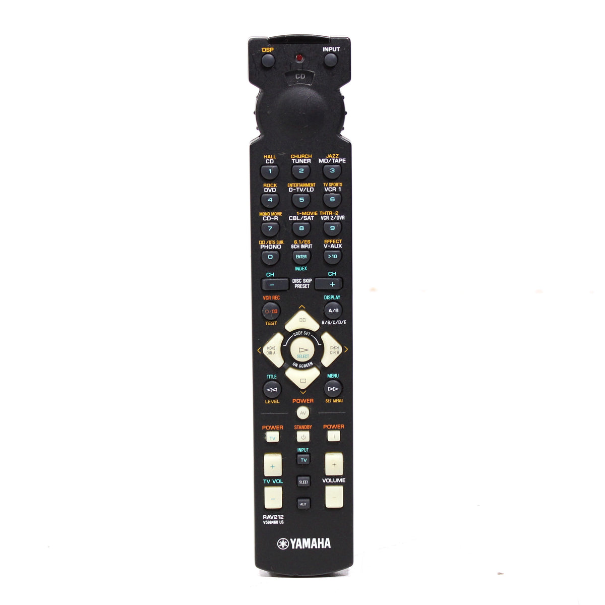 Yamaha RAV358 WF36560 Remote Control for Audio Receiver RX-V2600 ...