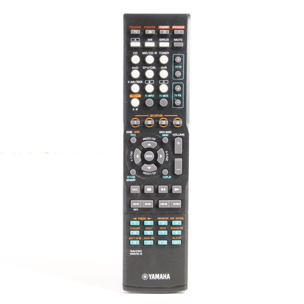 Yamaha RAV280 Remote Control for AV Receiver HTR-6140 and More ...