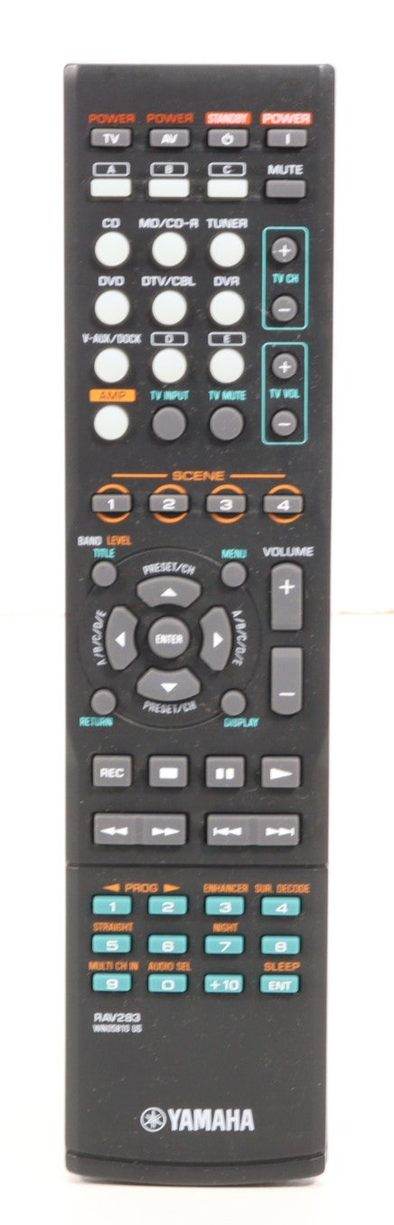 Yamaha RAV283 Remote Control for AV Receiver HTR-6130 and More WN05810 ...