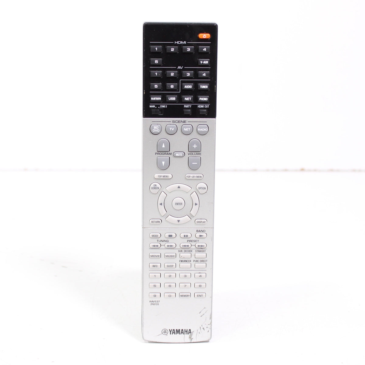 Yamaha RAV537 ZP60120 Remote Control for AV Receiver RX-V781 and More ...