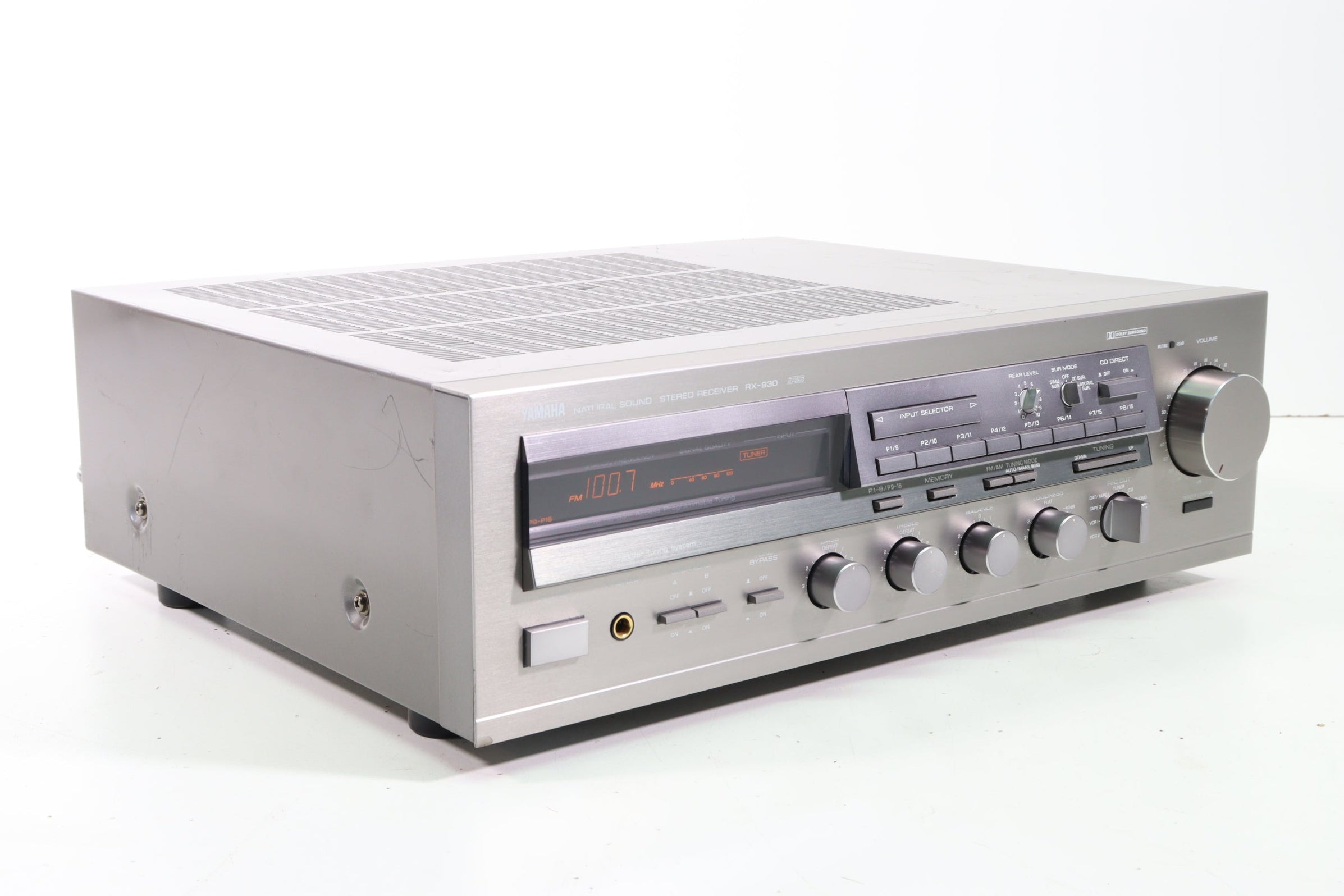 Yamaha RX-930 Natural Sound Stereo Receiver (NO REMOTE) — SpenCertified